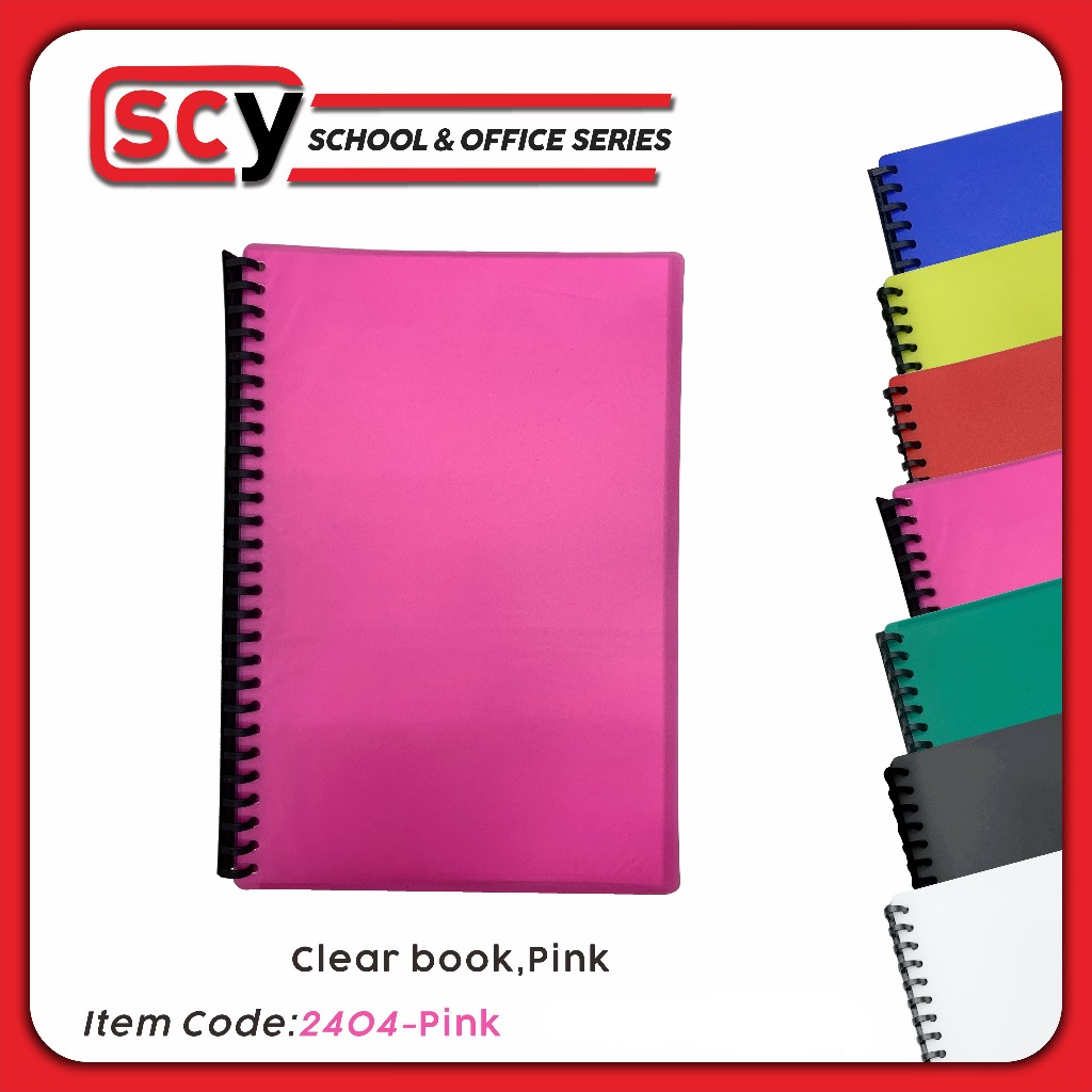 Clearbook long short A4 clear books Clearbook Refill | Shopee Philippines