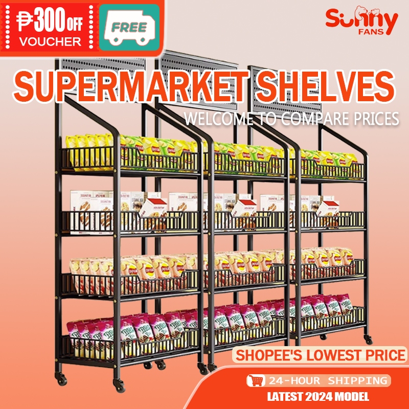 Supermarket Shelves Grocery Rack Snack Shelf Display Rack For Store ...