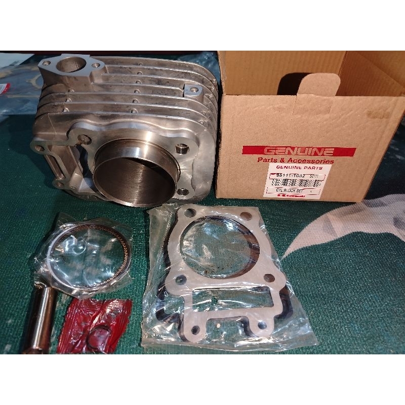 kawasaki genuine BARAKO bc175 cylinder block kit(std) for BARAKO bc175 ...