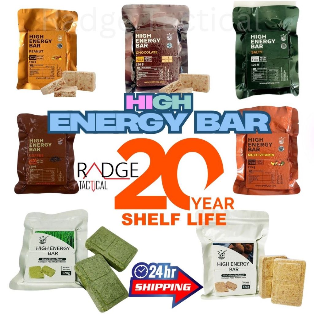 MRE High Energy Biscuits - 20-Year Shelf Life Survival Food Rations ...