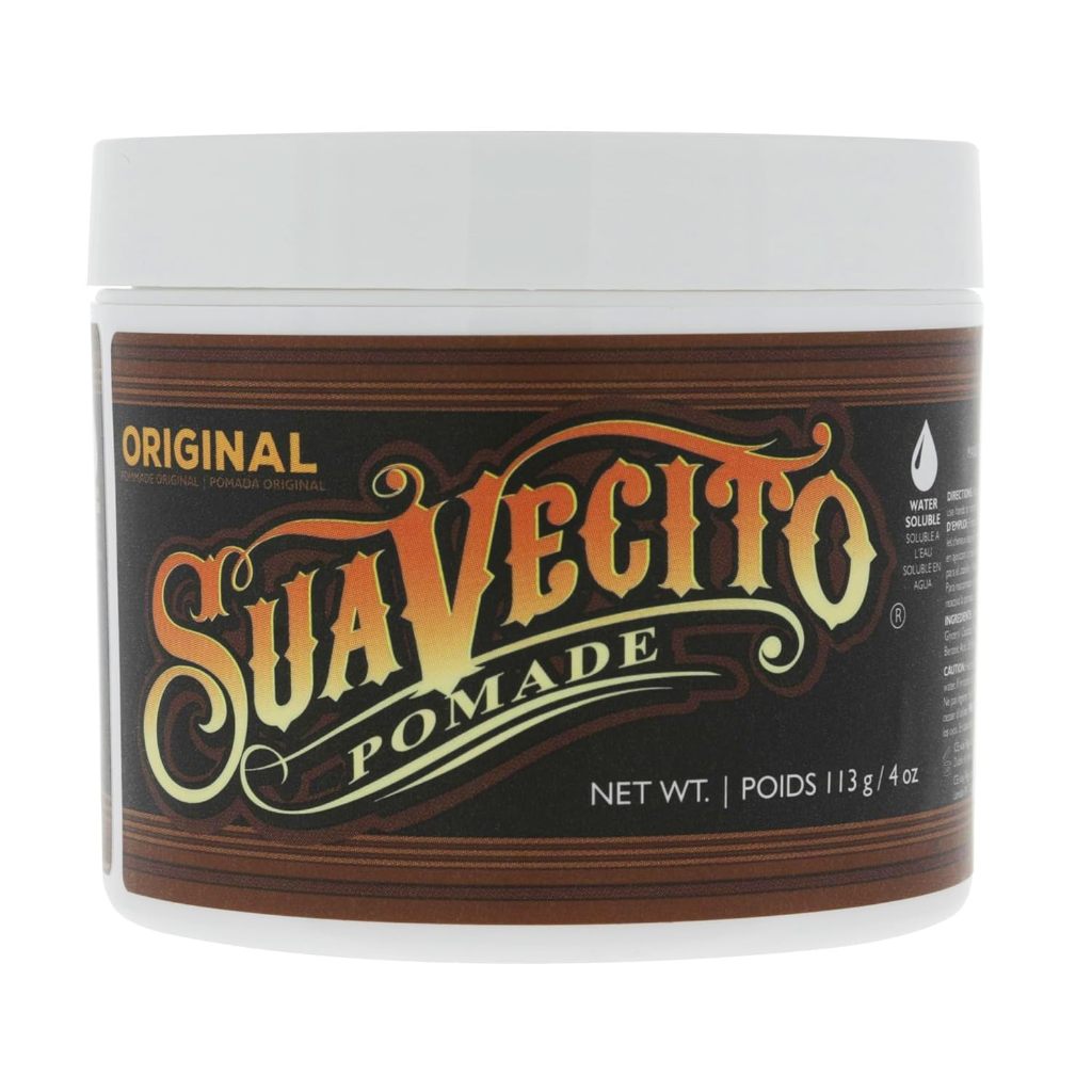 Suavecito Pomade Medium Hold Shine Water Based 4oz - Imported USA ...