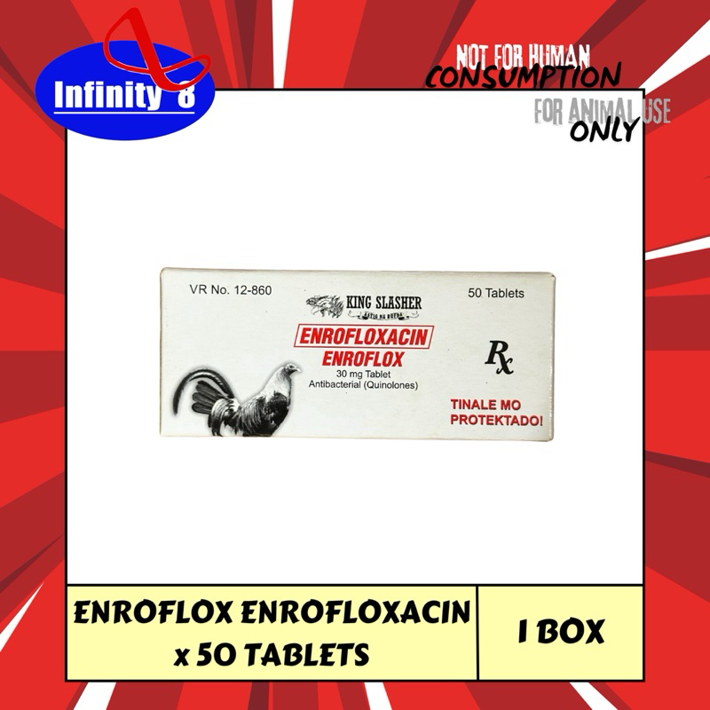 ENROFLOX x 50 TABLETS/BOX FOR ANIMAL USE ONLY | Shopee Philippines