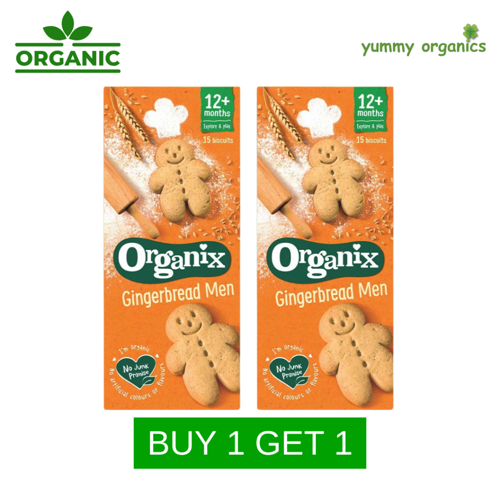 ORGANIX GINGERBREAD MEN BISCUITS 135G BUY 1 TAKE 1 (EXP: MARH 25, 2025 ...