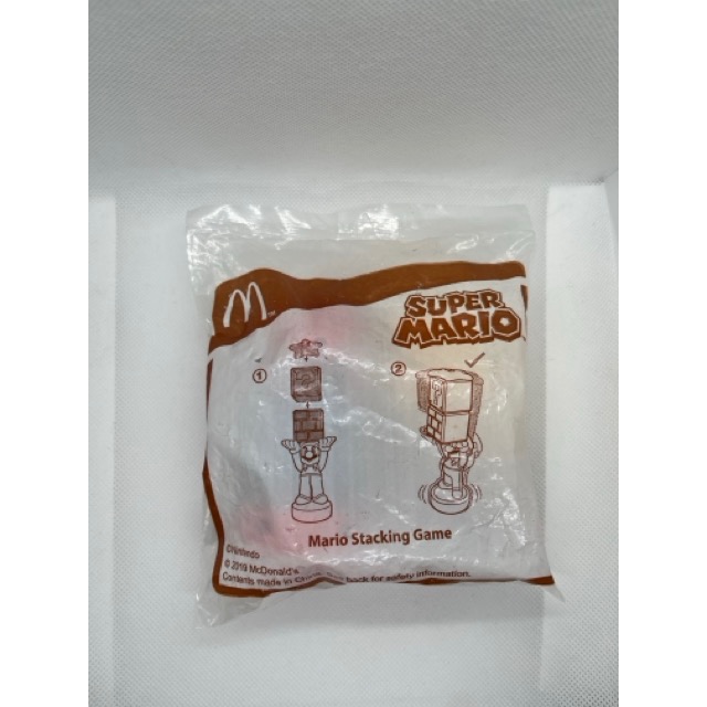 McDo Happy Meal 2019 Super Mario Mario Stacking Game (Sealed) | Shopee ...