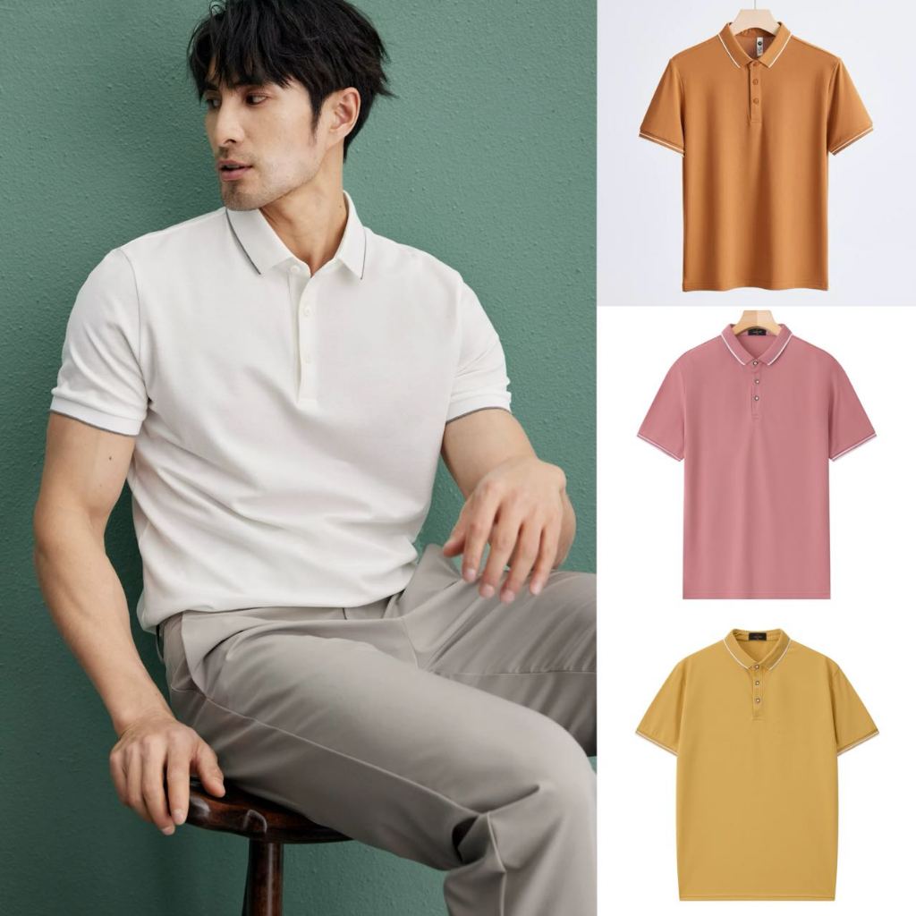 Men's Polo Shirt Casual Stylish Perfect Fit For EveryDay Wear Polo ...