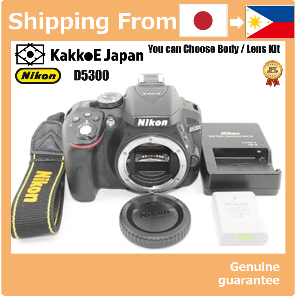 [Japan Used Camera] Nikon Digital SLR Camera D5300 body included ...