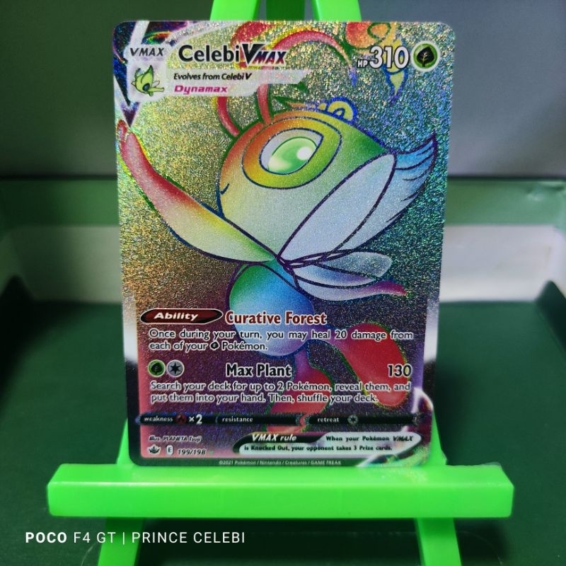 Pokemon TCG - Celebi VMax Hyper Rare | Shopee Philippines