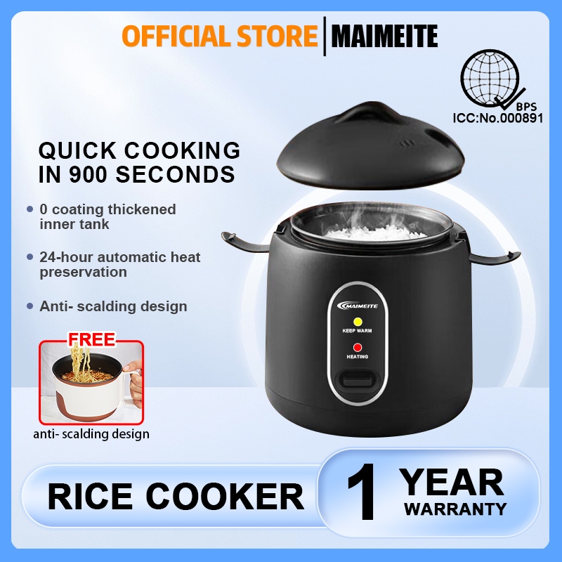 Maimeite Rice Cooker Small Non-Stick Inner Pot Multi-Function With ...
