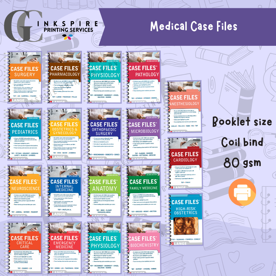 Case Files Anatomy, Physiology, OBGYN, Internal Medicine, Pathology ...