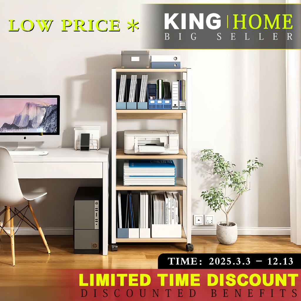 Office desktop printer storage rack, portable computer rack, floor ...