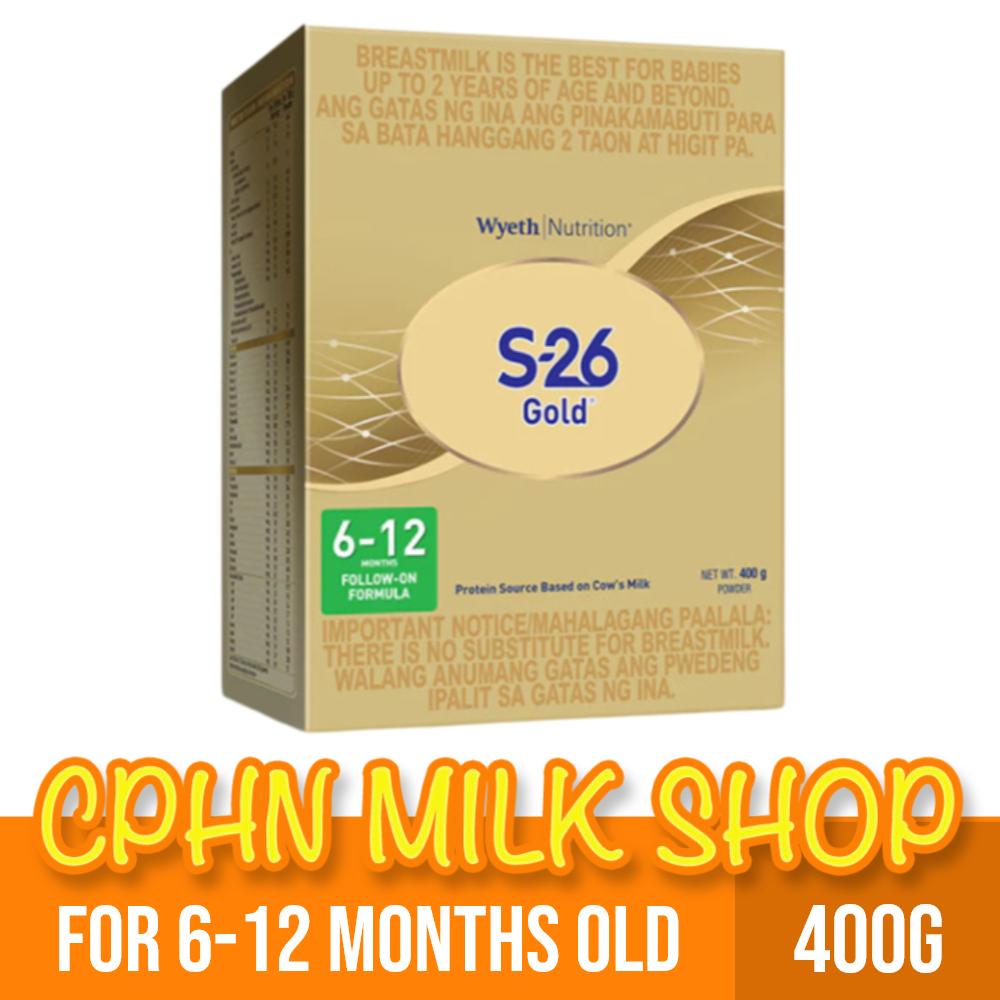 S-26 GOLD® TWO 400g for 6-12 Months Old Infant Formula | Shopee Philippines