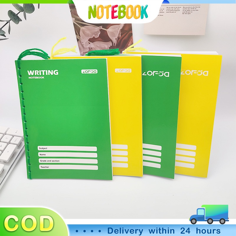 80 Sheets NOTEBOOK Assorted brand Yarn Notebook Colored Cover ...