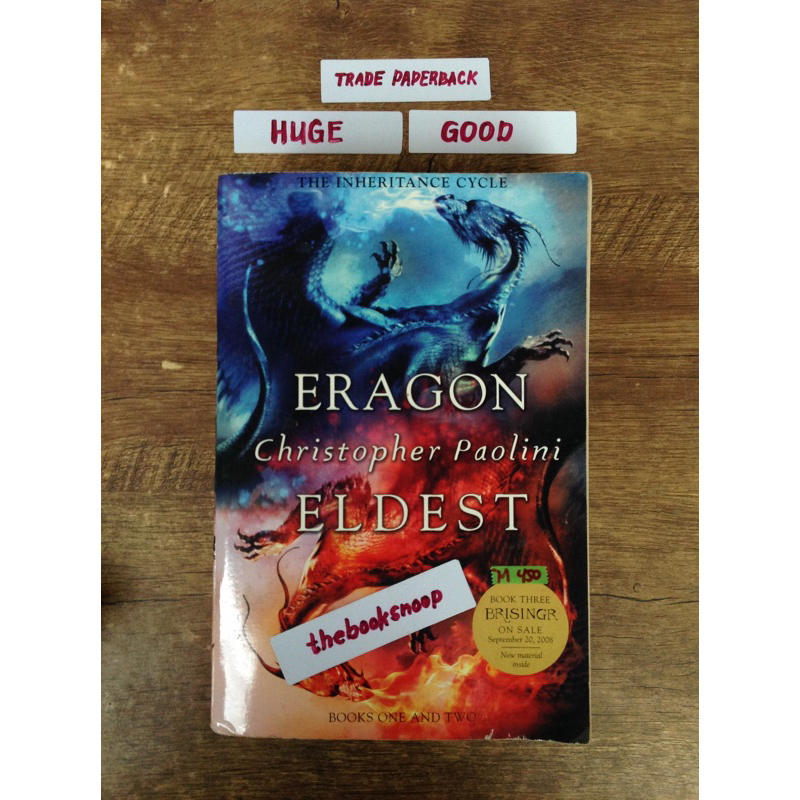 CHRISTOPHER PAOLINI fantasy eragon series inheritance teen books for ...
