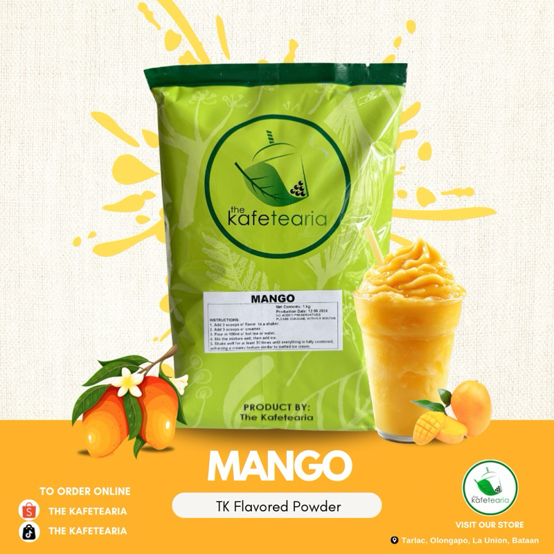 MANGO FLAVORED POWDER 1KG | Shopee Philippines