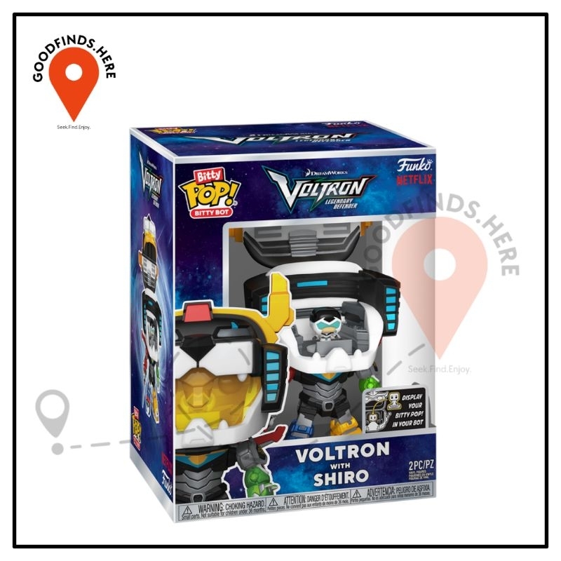 Funko Voltron with Shiro Bitty Bot | Shopee Philippines