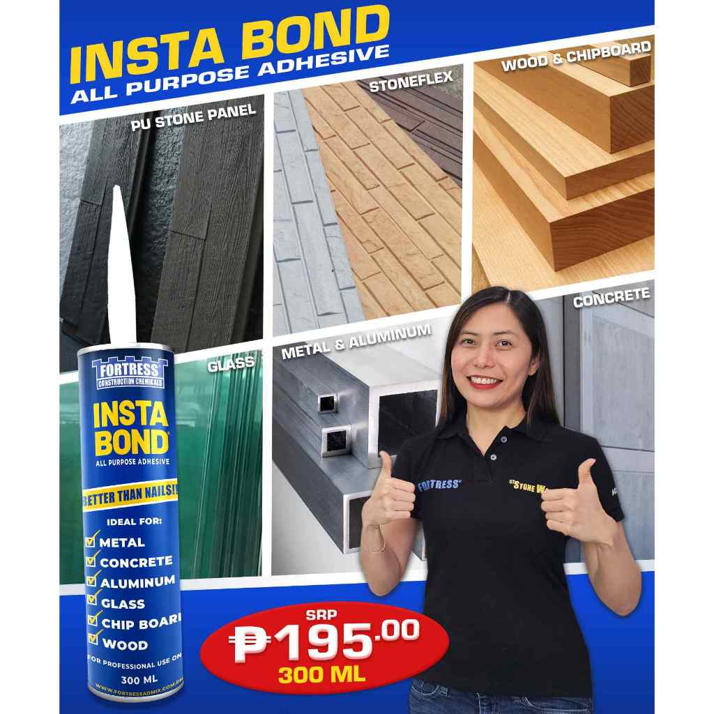 FORTRESS INSTA BOND 300 G | Shopee Philippines