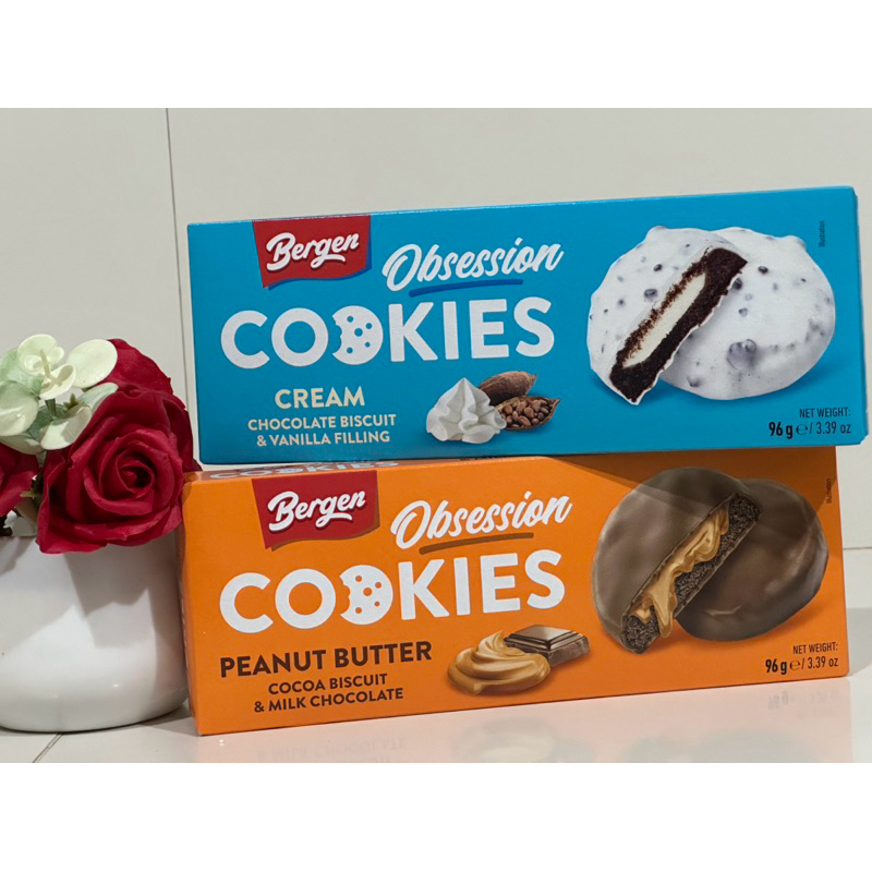 Bergen Obsession Cookies Cream / Peanut Butter 96g | Shopee Philippines