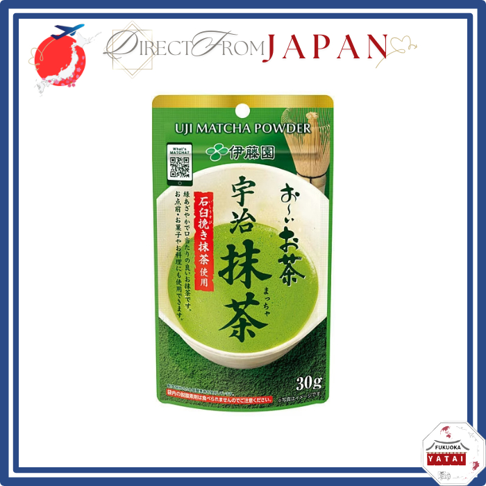 ITO EN Oi Ocha Uji Matcha 30g Resealable Bag Type Matcha Powder For ...