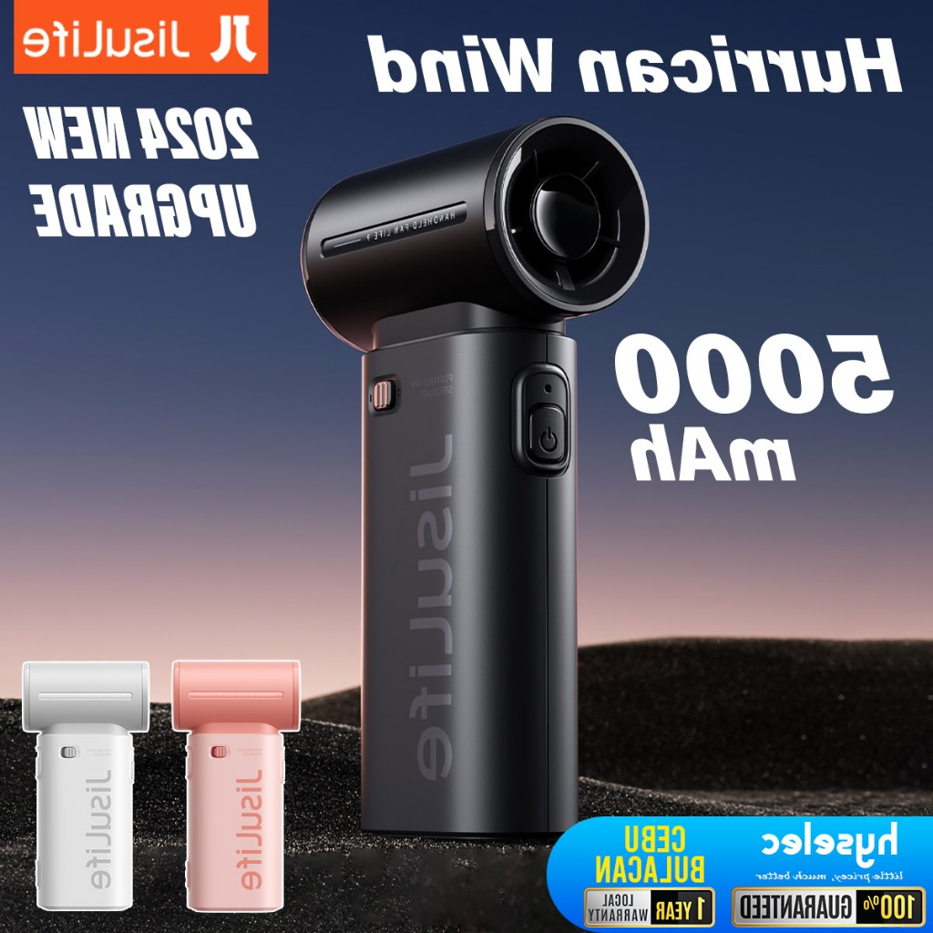 HURRICAN WIND HANDHELD FAN Opulence Turbo Air Pinnacle Luxury Cooling ...