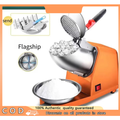 Four knives/Double cover Ice maker Shaved Ice machine Mian Bingbing ...