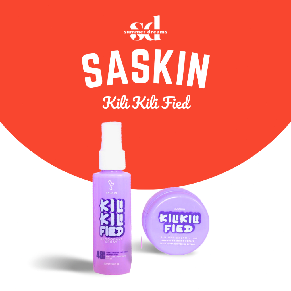 SASKIN KiliKiliFied Deodorant Spray & Kili Kili Fied Cream by Sachzna ...