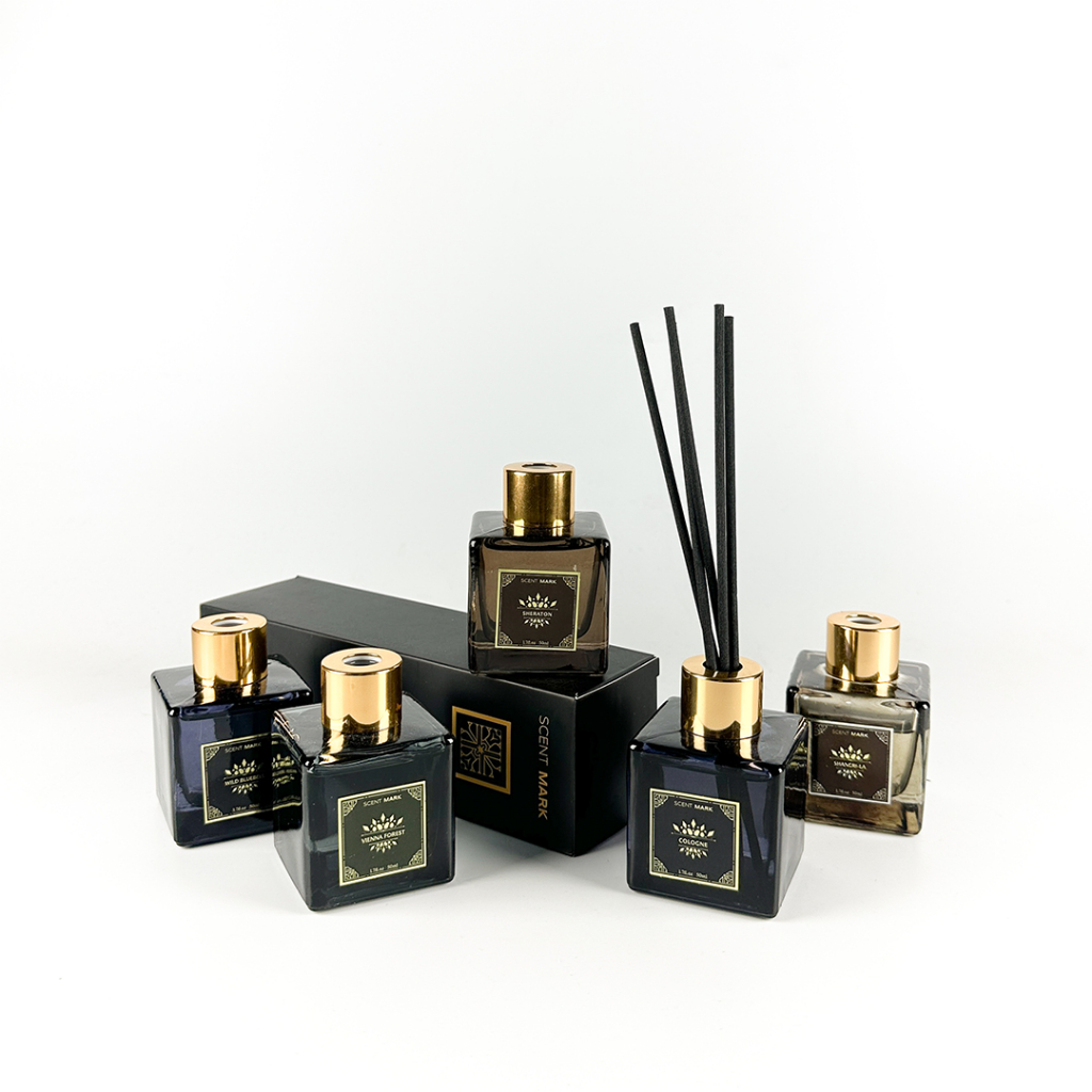 2A Reed Diffuser 50ml Home Sets with Free Reed Stick for Hotel Office ...