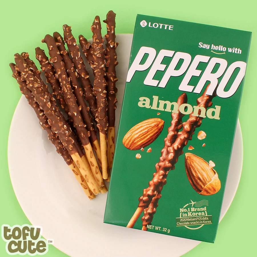 1BOX!! Almond Lotte Pepero (40pcs)/1box Flavors: Almond | Shopee ...