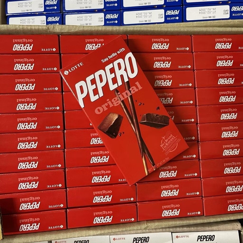 1BOX!! Original Lotte Pepero (40pcs)/1box Flavors: Original | Shopee ...