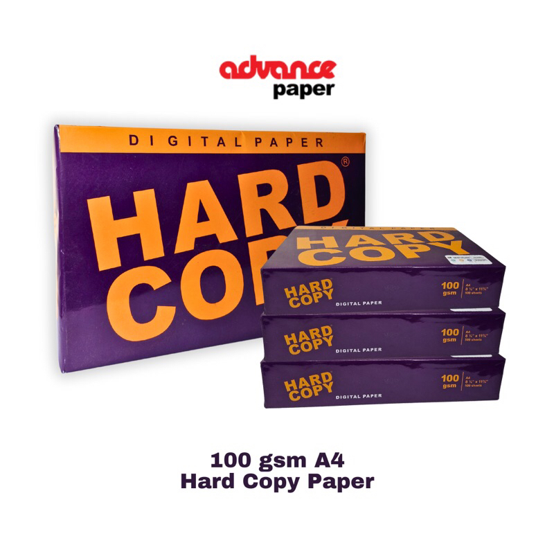 100Gsm Hard Copy Bond Paper Short / A4 / Long Sub.28 Super Quality ...