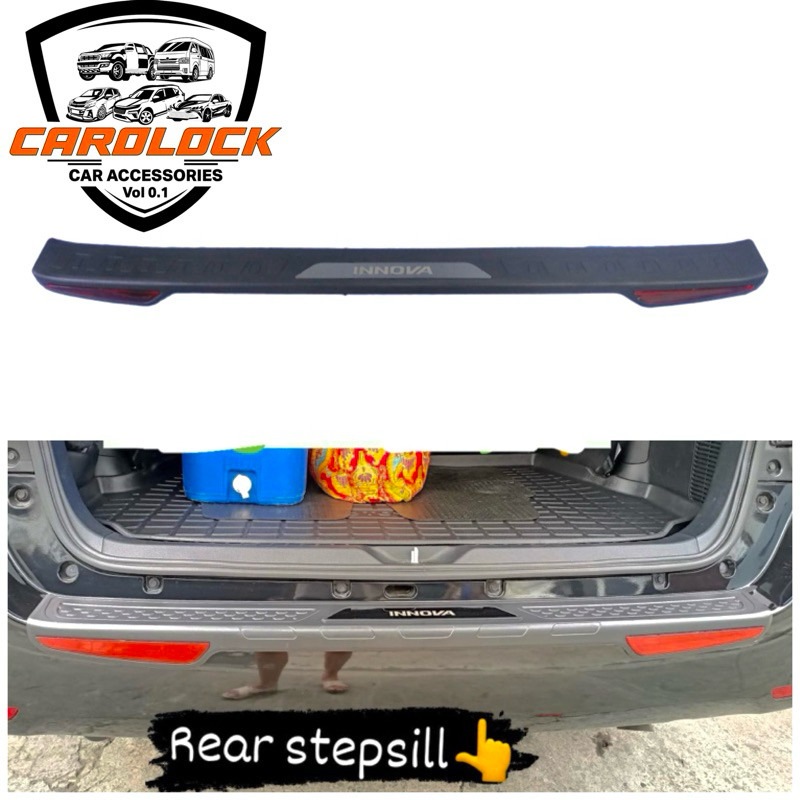 Toyota Innova 2016 - 2025 Rear Stepsill V2 | Shopee Philippines