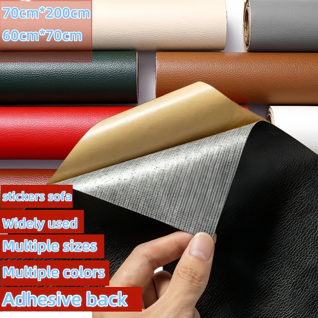 【200cmx70cm】Self-adhesive leather patch stickers sofa repair PU fabric ...