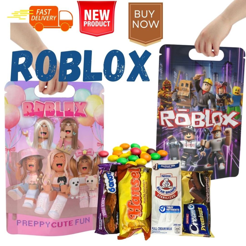 10pcs Roblox Theme Cartoon Birthday party Theme Boys Girliveaways ...