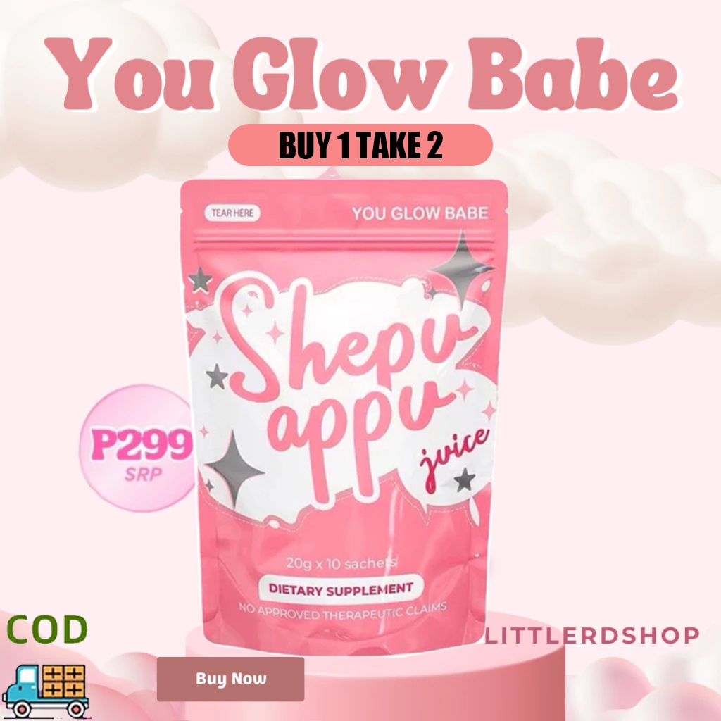 Shepu Appu YOU GLOW BABE | Collagen Glutathione | Shopee Philippines