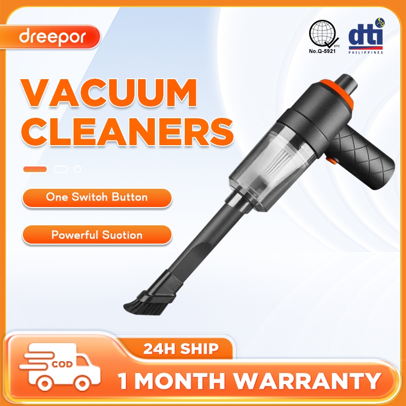 Portable Wireless Mini Handheld Wet And Dry Cleaning Car Vacuum Cleaner ...