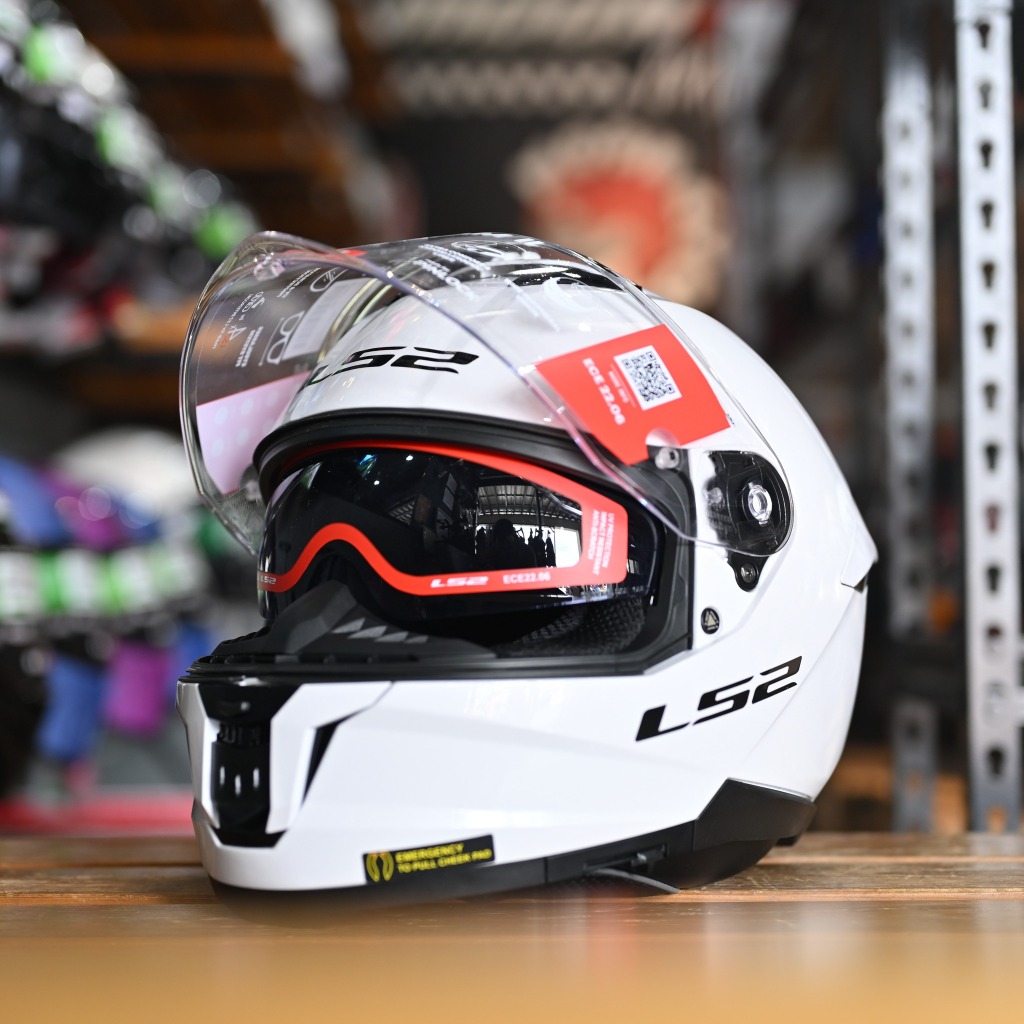 LS2 Stream II Dual Visor Full Face Helmet / MoonCycle MotoShop | Shopee ...