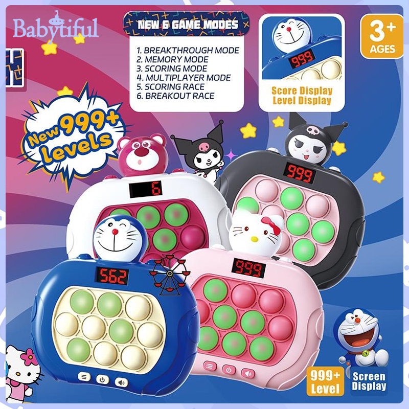 999 levels electric pop it Level Cartoon Cute Pop it Electronic Quick ...