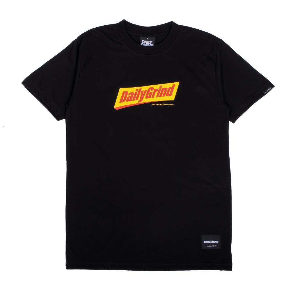 DAILY GRIND DAILY CHARGE TSHIRT BLACK | Shopee Philippines