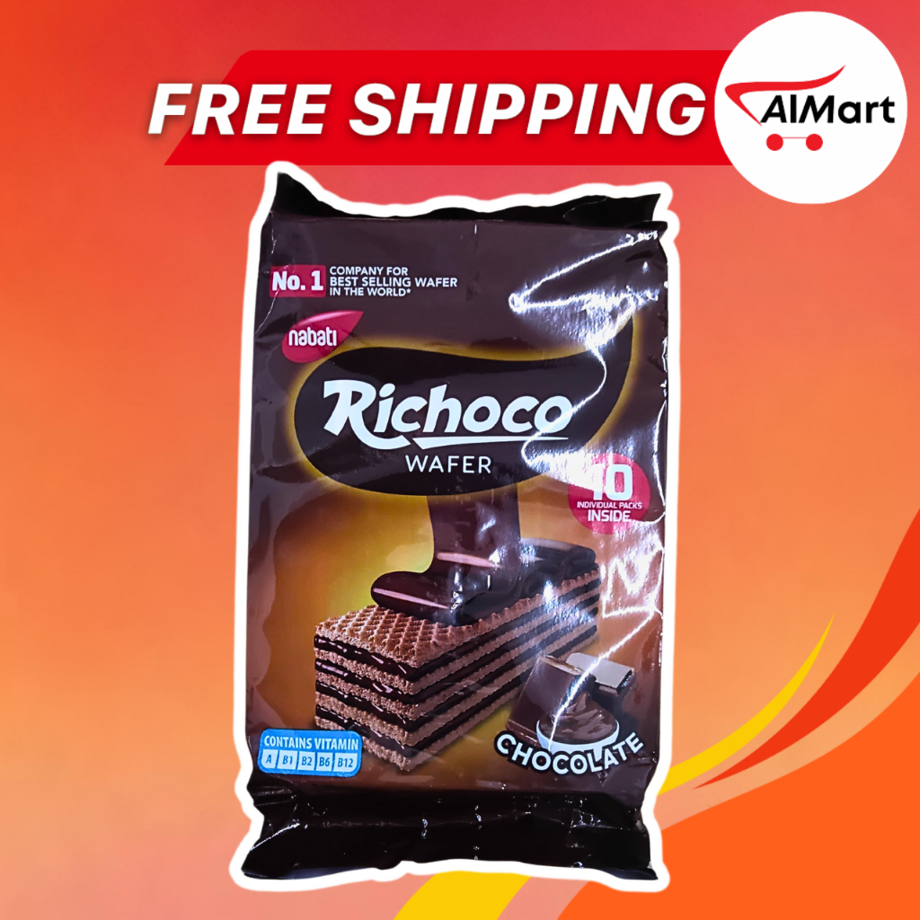 RICHOCO WAFER (200 GRAMS) (10 PACKS) | Shopee Philippines