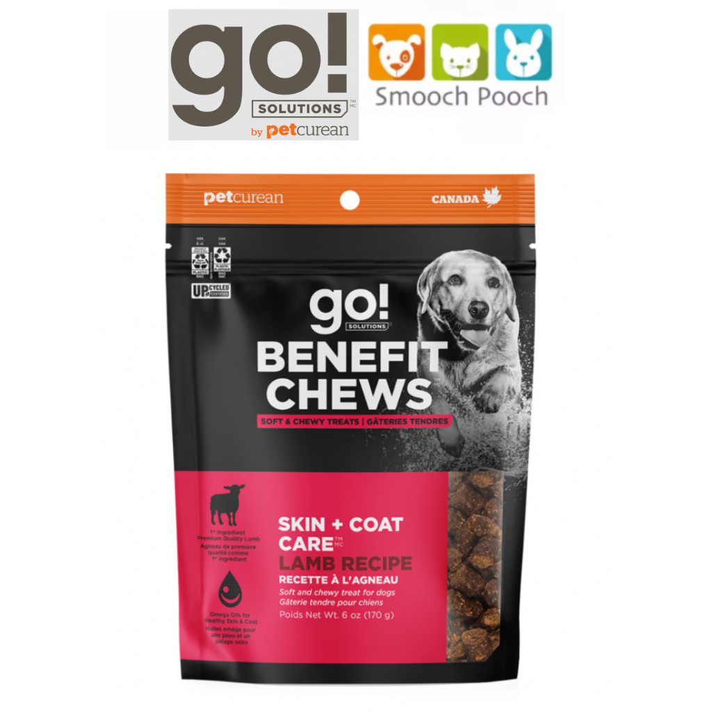 Go! Solutions Benefit Chews Soft & Chewy Dog Treasts Skin + Coat Care ...
