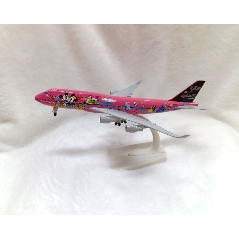 B747 JAL. Special Edition Mickey mouse Airplane with Landing gear ...