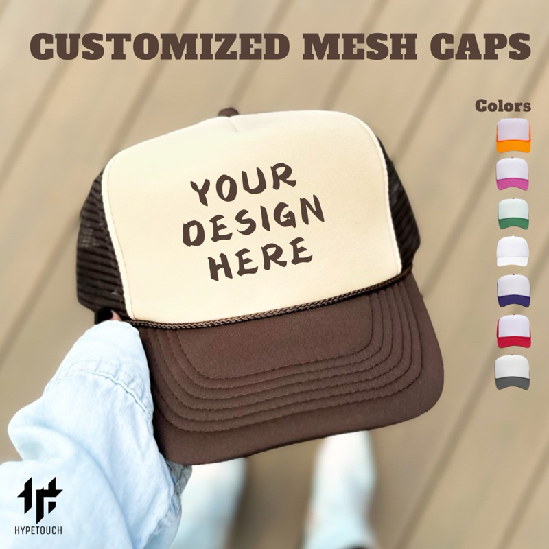 Customized Personalized Mesh Caps | Shopee Philippines