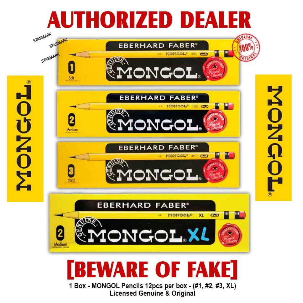 MONGOL Pencil Pencils ALL KINDS #1 #2 #3 XL Jumbo 12's Mongol Pen Pens ...
