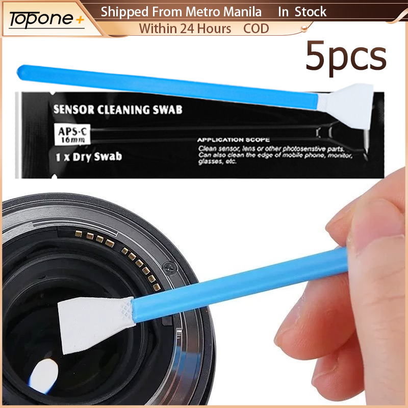 5PCS Camera Cleaning Swab APS-C Sensors 16mm Digital Camera Half-Frame ...