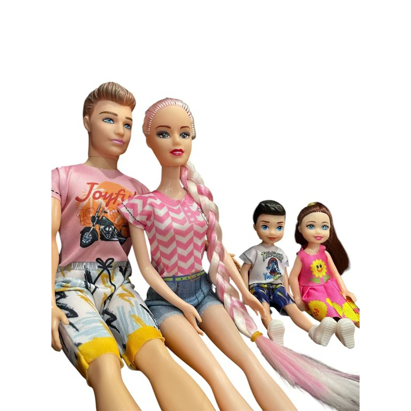 The Happy Family Doll Set Toy For Children | Shopee Philippines