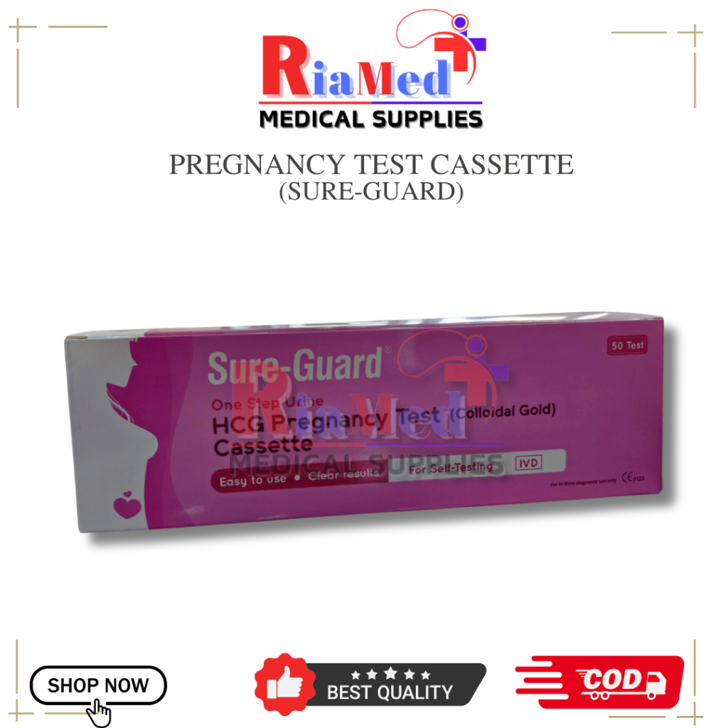 SURE-GUARD Pregnany Test Cassette 50's (sold per box) Discreet ...