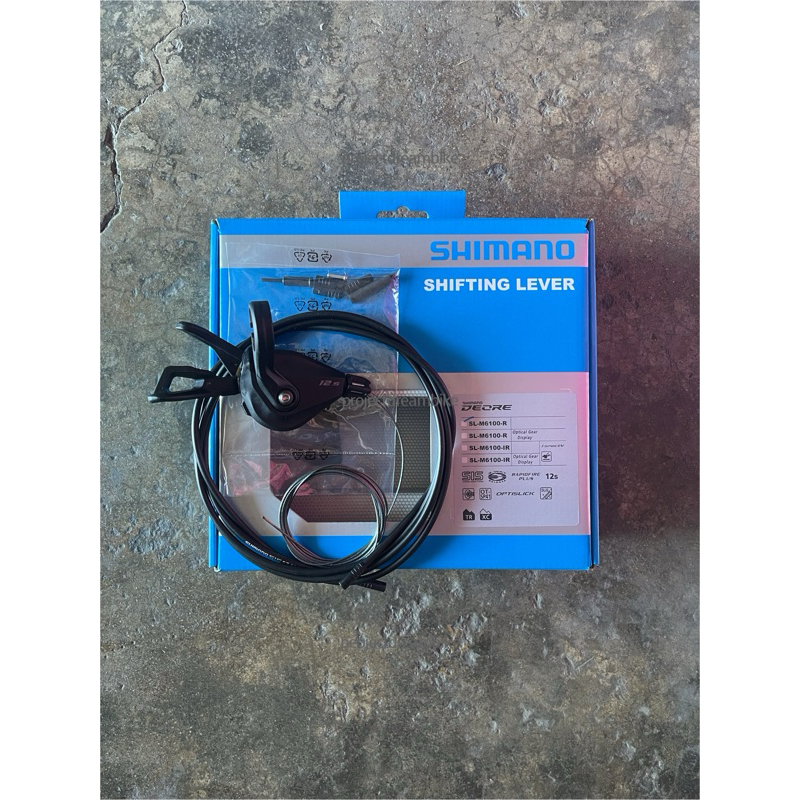 SHIMANO DEORE Shifter 12-speed Shifting Lever SL-M6100-R | Shopee ...