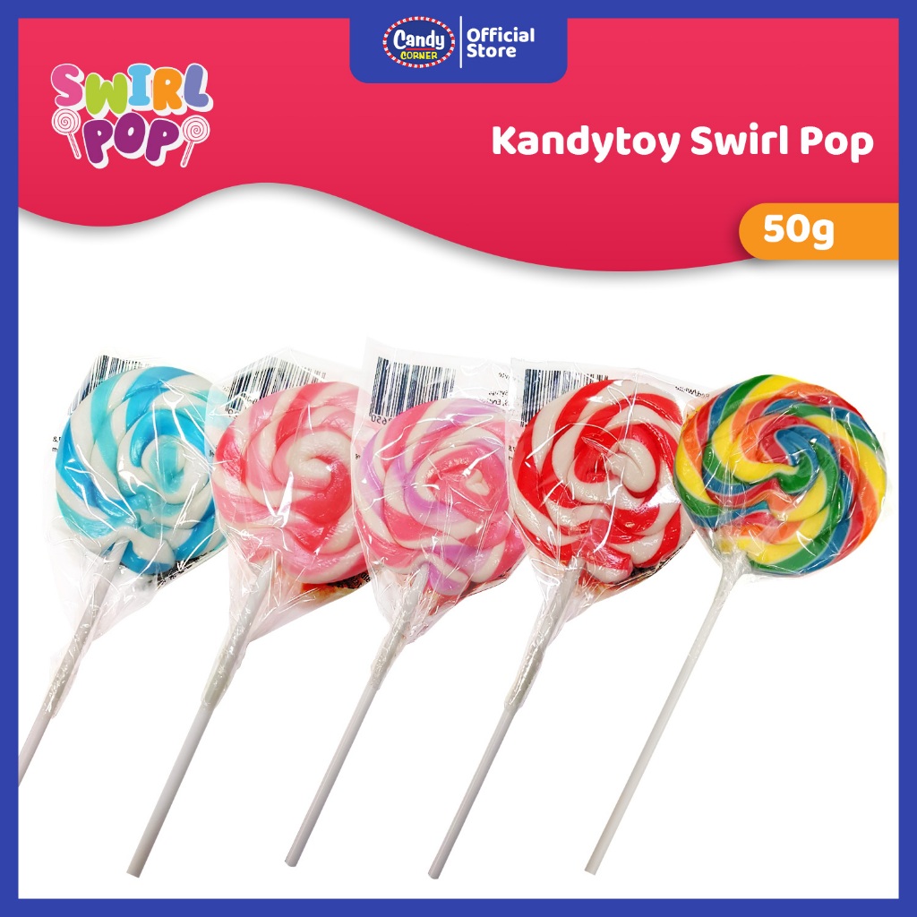 Kandytoy Swirl Pop Lollipop 50g | Shopee Philippines