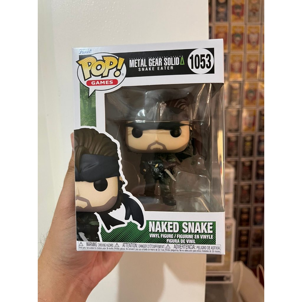 Funko POP Games: Metal Gear Solid Snake Eater - 1053 Naked Snake ...