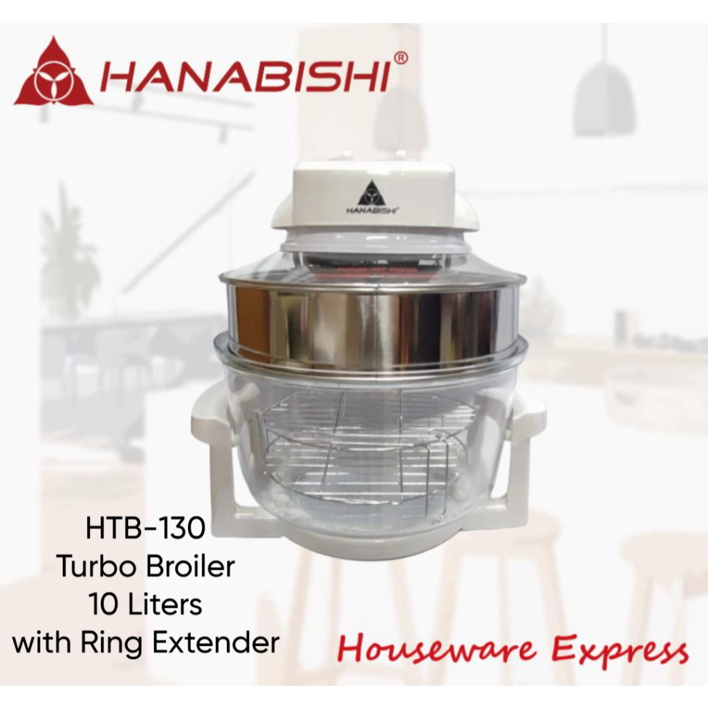 Hanabishi HTB130 Turbo Broiler with Extender Convection Oven HTB-130 ...