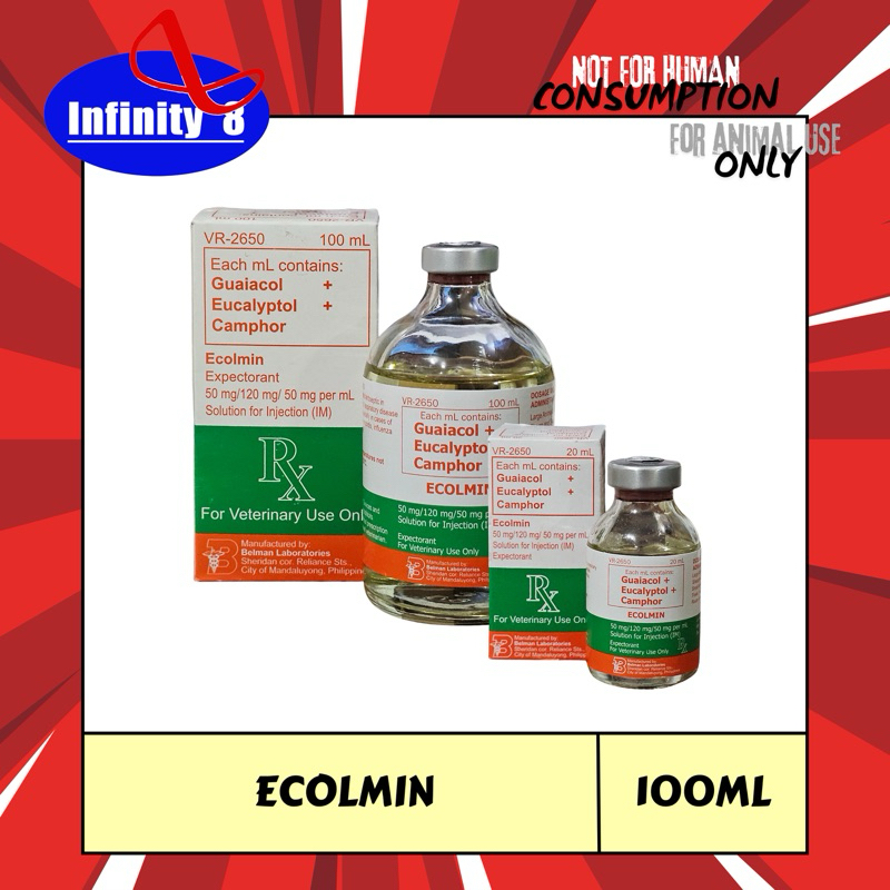ECOLMIN EXPECTORANT (20ML/100ML) | Shopee Philippines